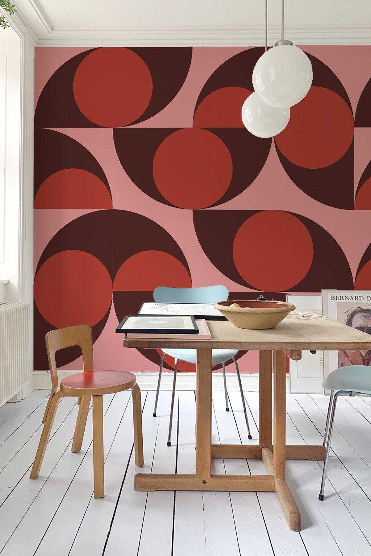 Unveiling the Bauhaus influence: Our abstract geometry wall mural ...