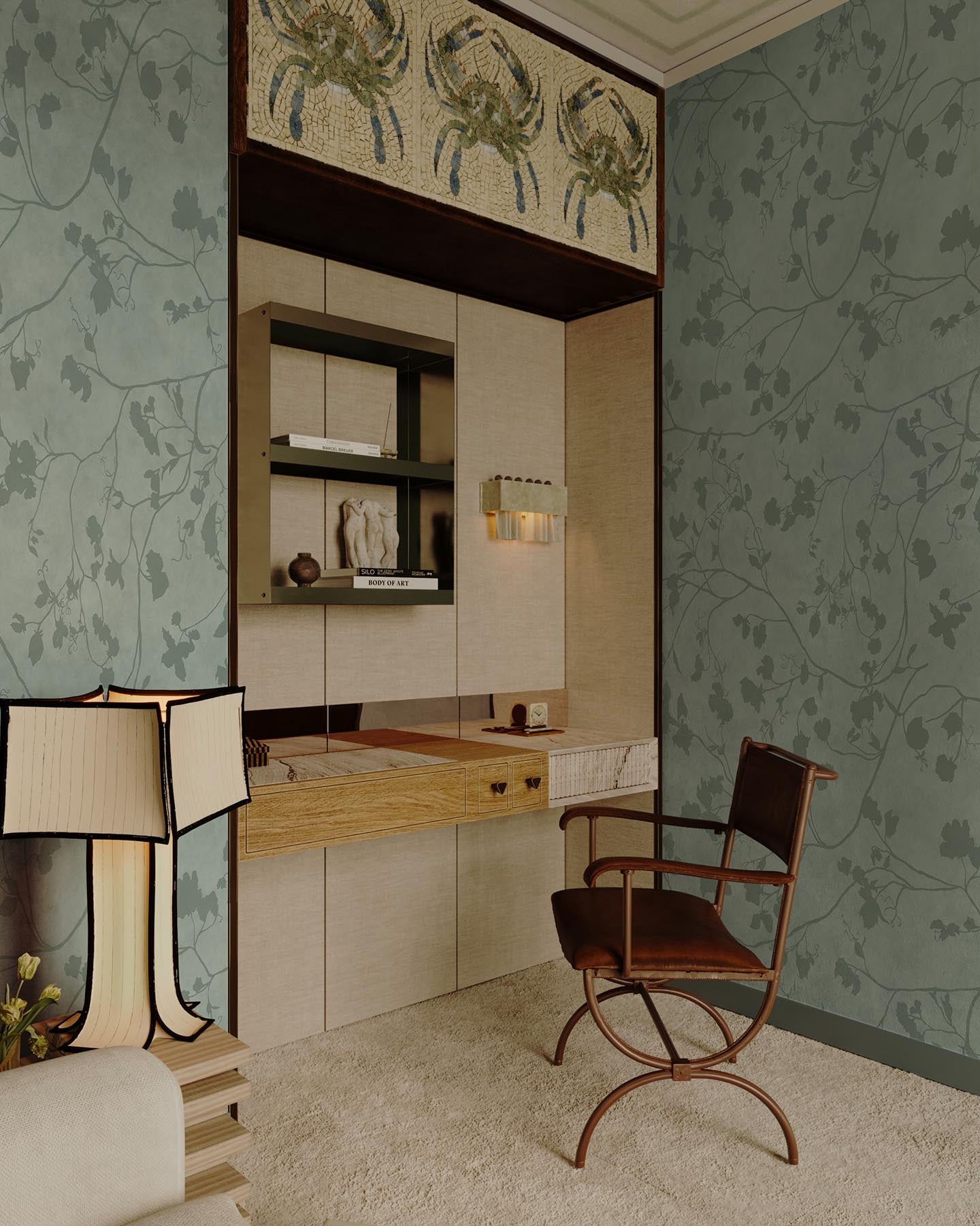 Bold Blush Wall Murals – belarteSTUDIO