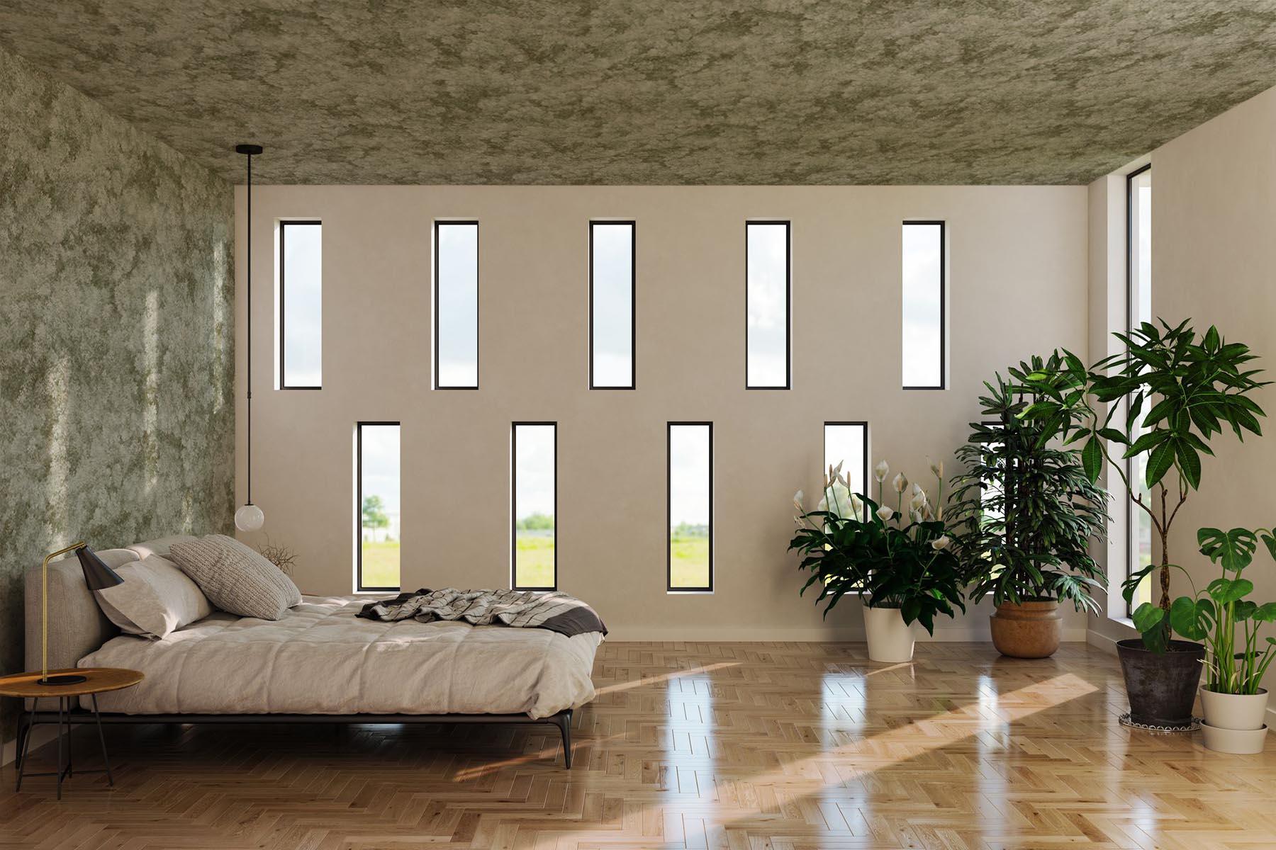 Japandi Biophilic Wall Murals | Calm Modern Interiors – Tagged "Green ...