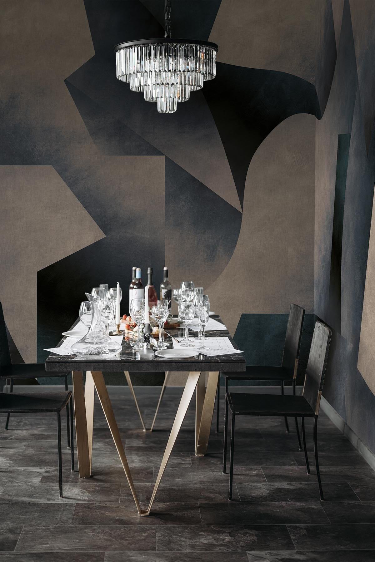 Gradient Graphic | Statement wall mural for your bold interior ...