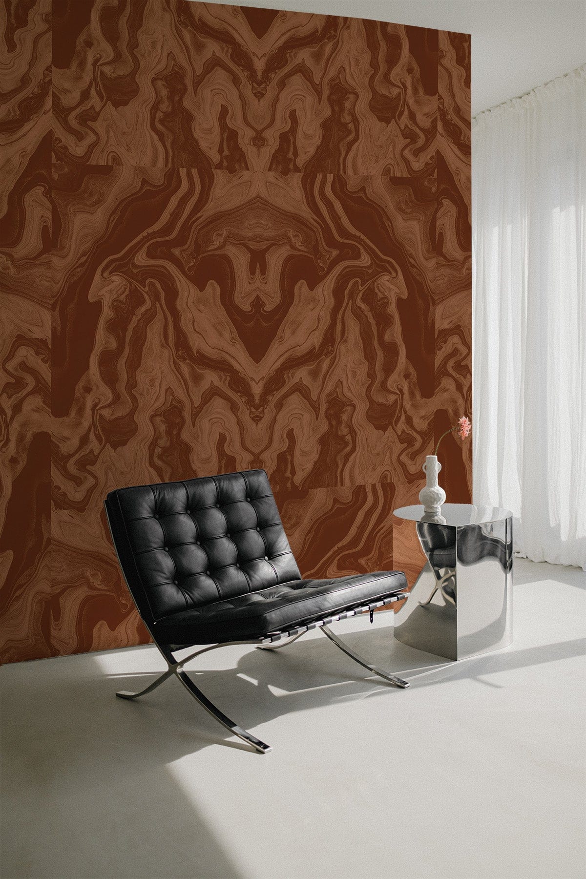 Marbling tiles | Terracotta wall mural for your contemporary home ...