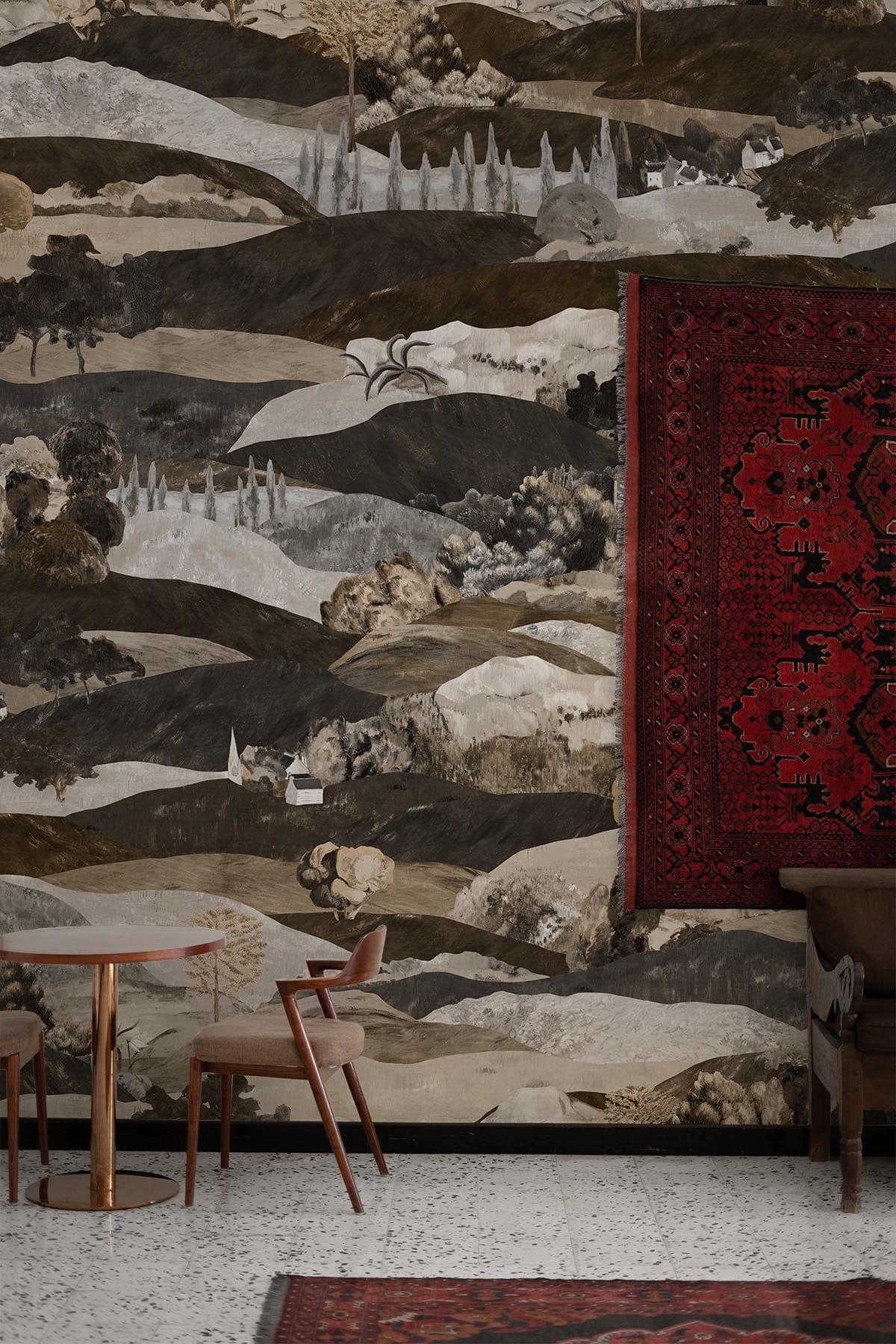 Tuscan Hills is the perfect landscape wall mural for your home ...